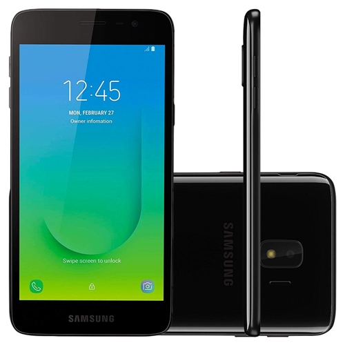 Smartphone Galaxy J2 Core SM-J260MZKQZTO Preto Dual Chip 16GB Tela 5.0 ...