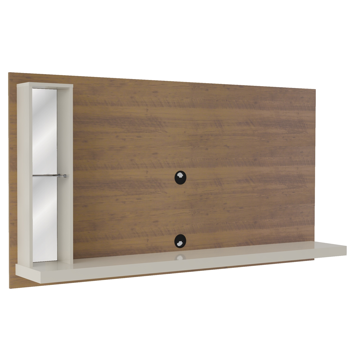 Painel Alaska Pinho/Off White TV de até 60 polegadas Artely - Painel Alaska Pinho/Off White TV ...