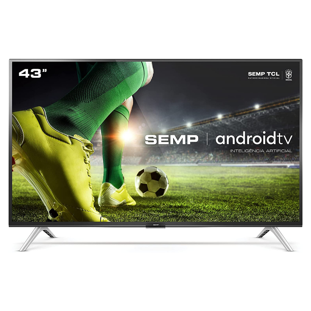 Smart Tv Led 43" Semp 43s5300 Full Hd Android Bluetooth - Semp - Smart ...