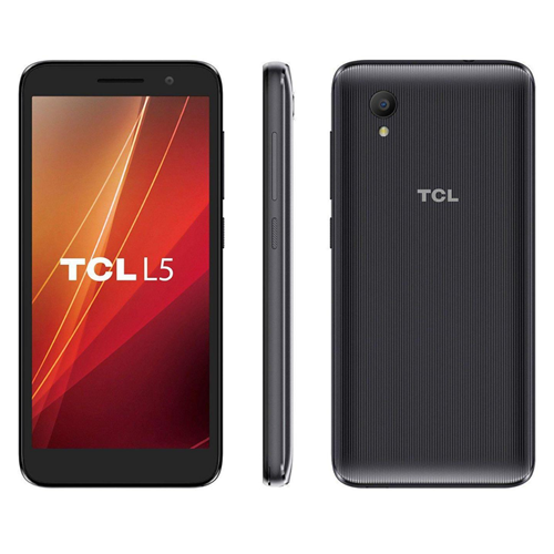 Smartphone L5 16Gb 4G Quad Core Tela 5 Câmera 8mp Dual Chip Preto- Tcl ...