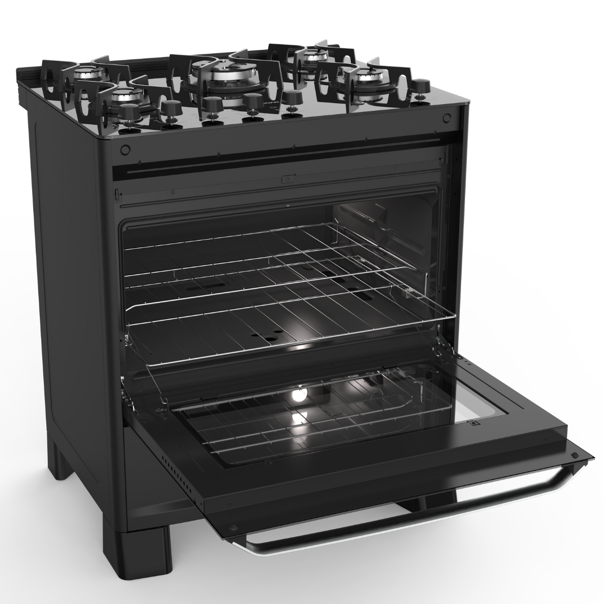 Fogão Best Cook 5 Bocas FGV505PT Preto - Suggar - Fogão Best Cook 5 ...