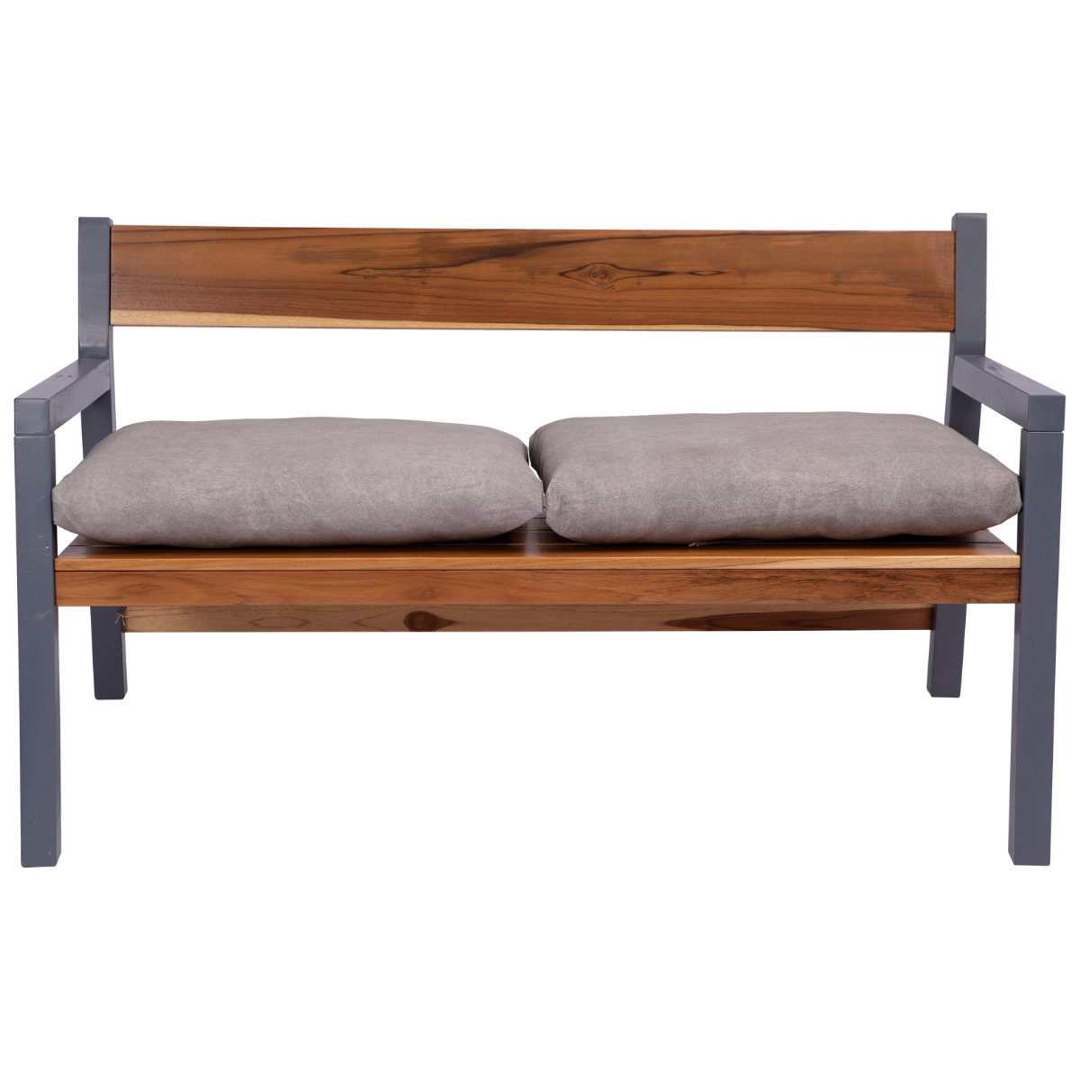 Sofá Mistral com Estofado em madeira Teca e Tauari com Acabamento Envernizado - Tramontina ...