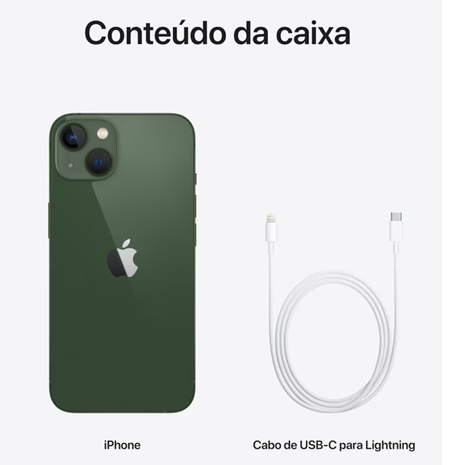 Apple iPhone 13 (128GB) - Verde - Apple iPhone 13 (128GB) - Verde - Apple