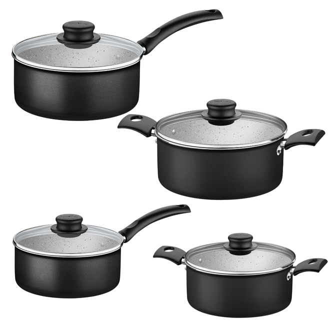 Jogo de Panelas Turim com 10 Peças em Alumínio com Revestimento ...