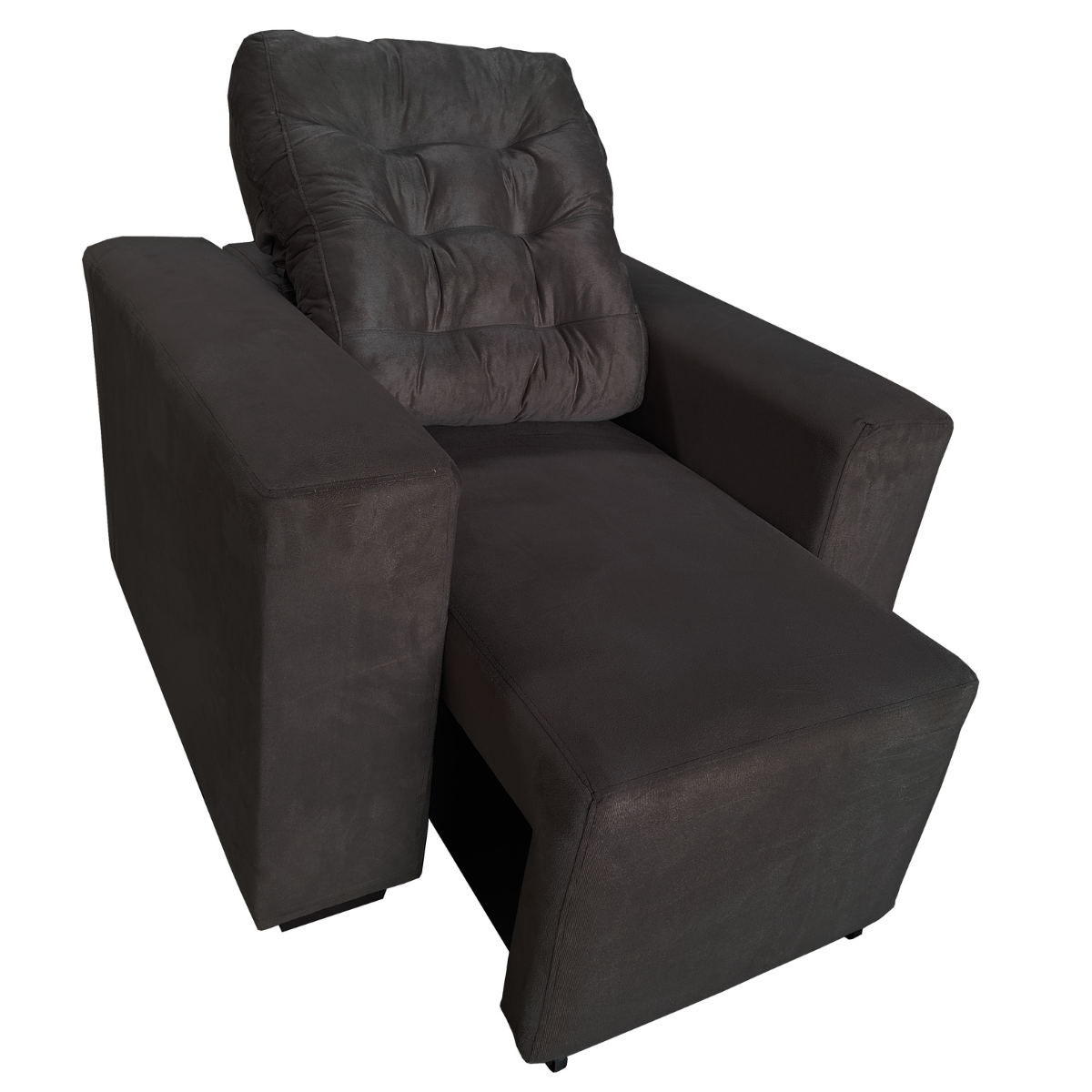 Poltrona Madri 01 Lugar Retrátil e Reclinável Marrom Chocolate - Uatumã - Poltrona Madri 01 ...