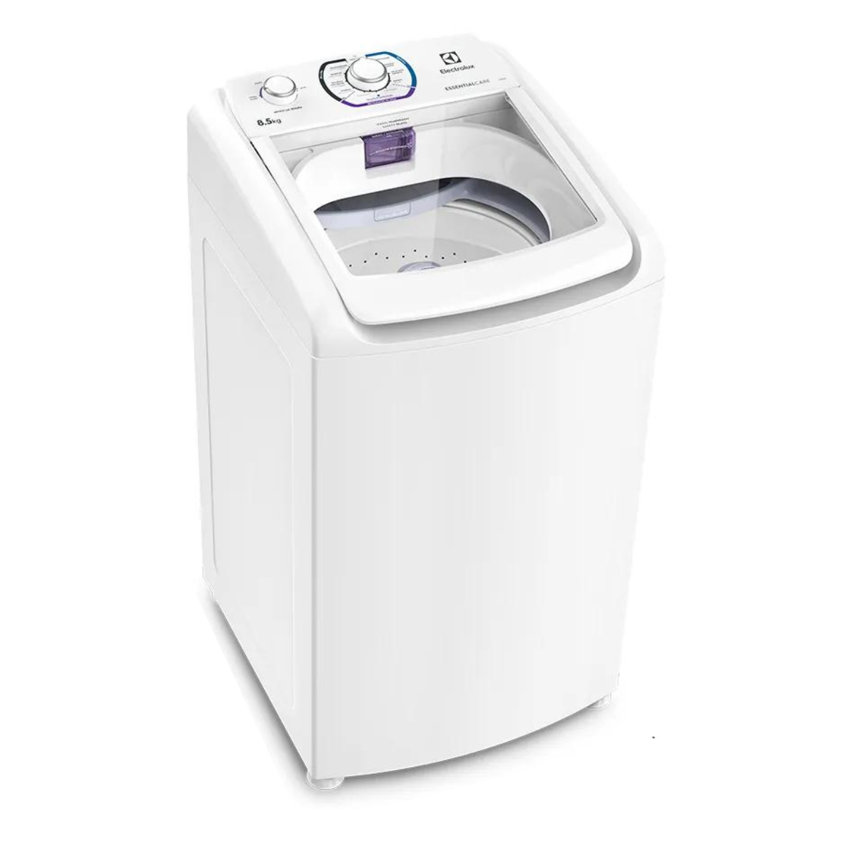 Lavadora de Roupa Automática Essential Care 8,5KG LES09 127v Branco ...