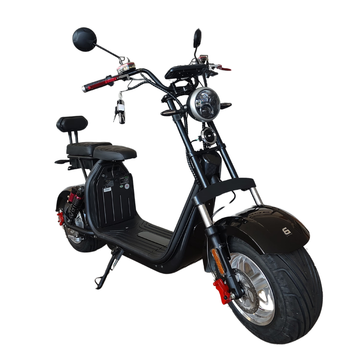 Moto Elétrica Scooter com 2 Baterias SC-20 2000w 67v Preto Brilho - BORAM - Moto Elétrica ...