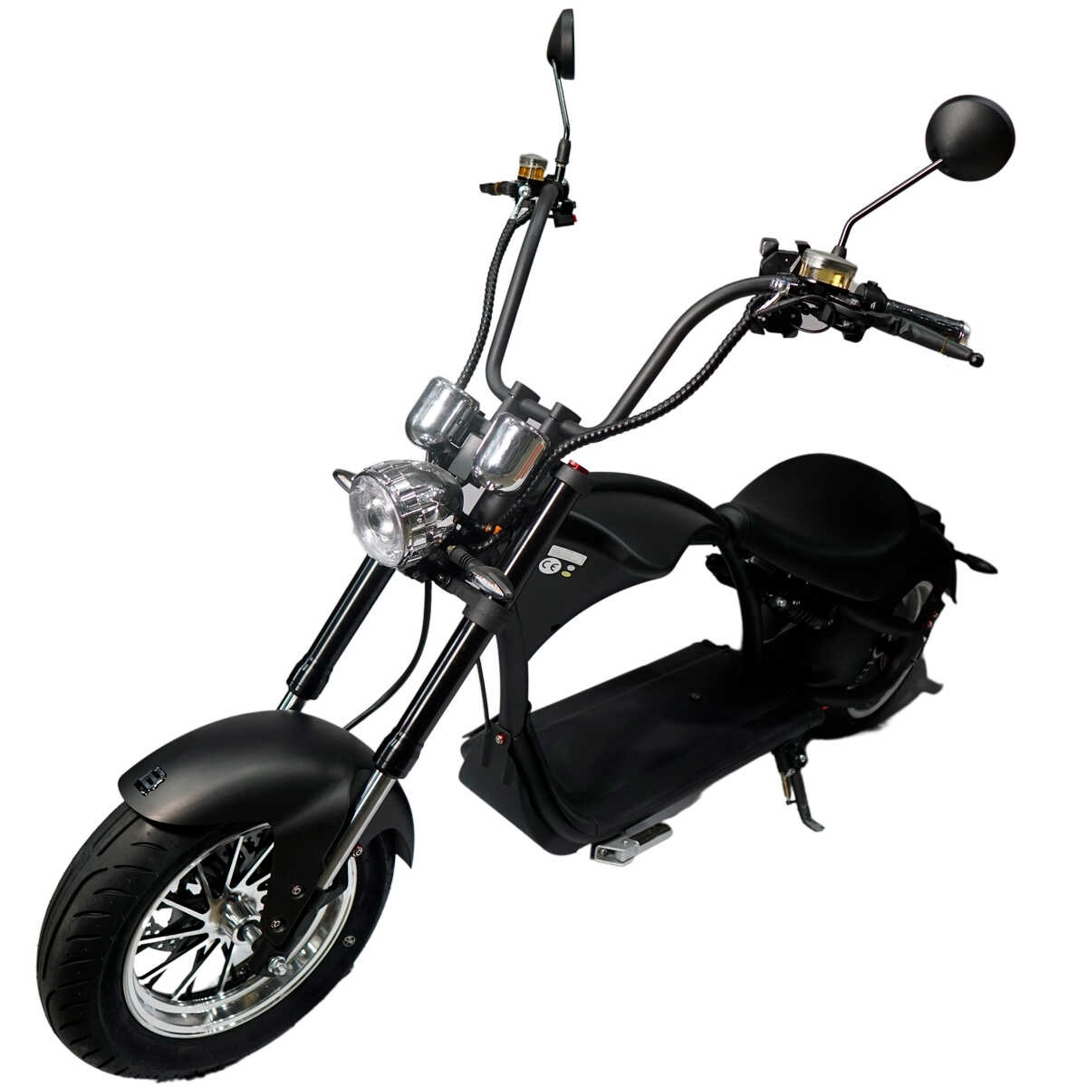 Moto Elétrica Chopper CP-30 3000w 67v Preto Fosco - BORAM - Moto ...