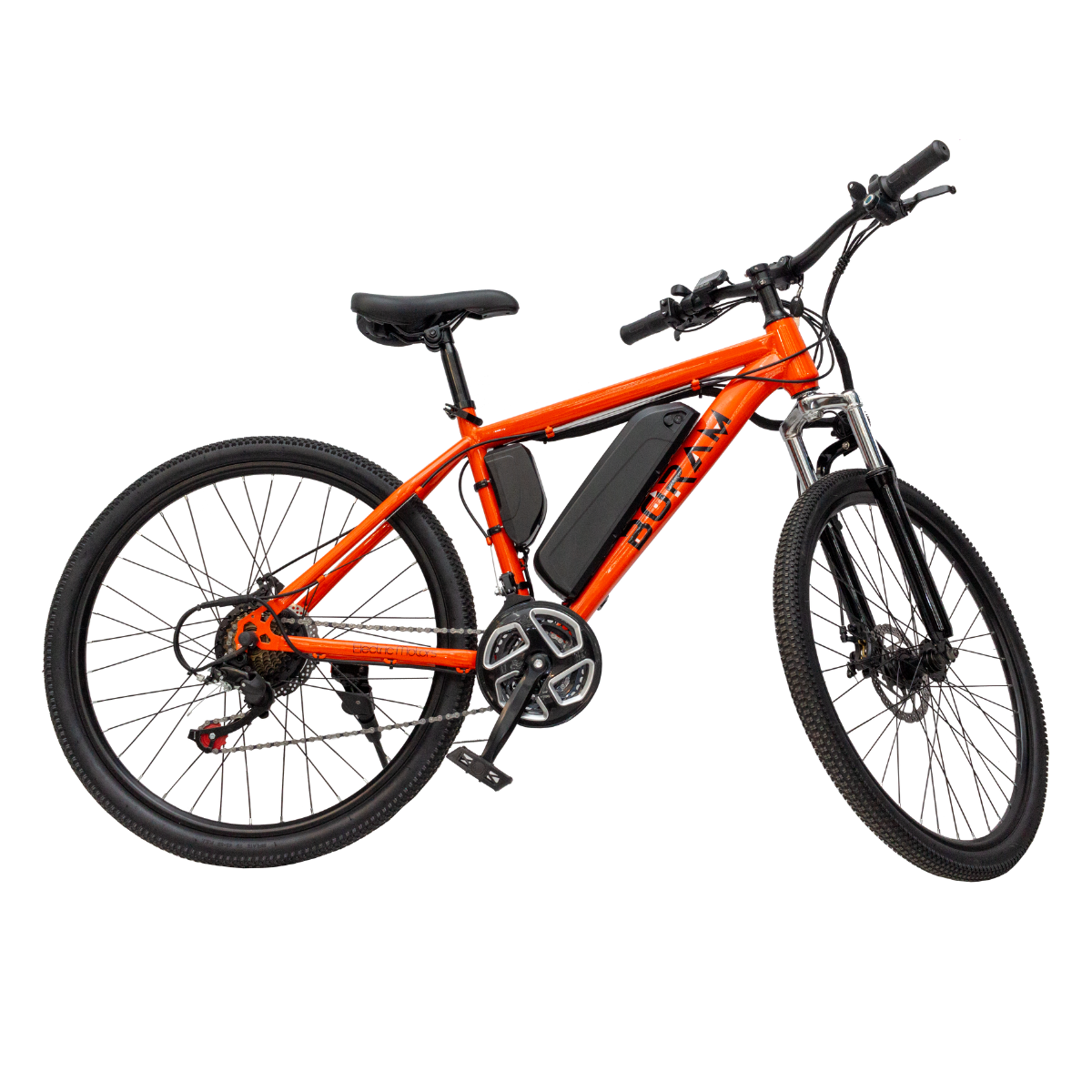 Bicicleta Elétrica Bike 25km/h ETM103L 350w Laranja - BORAM - Bicicleta Elétrica Bike 25km/h ...